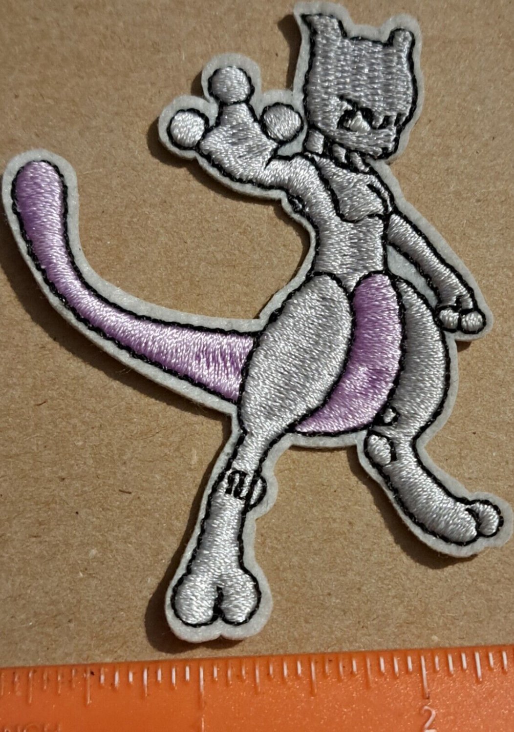 Pokemon Mewtwo embroidered Iron on patch