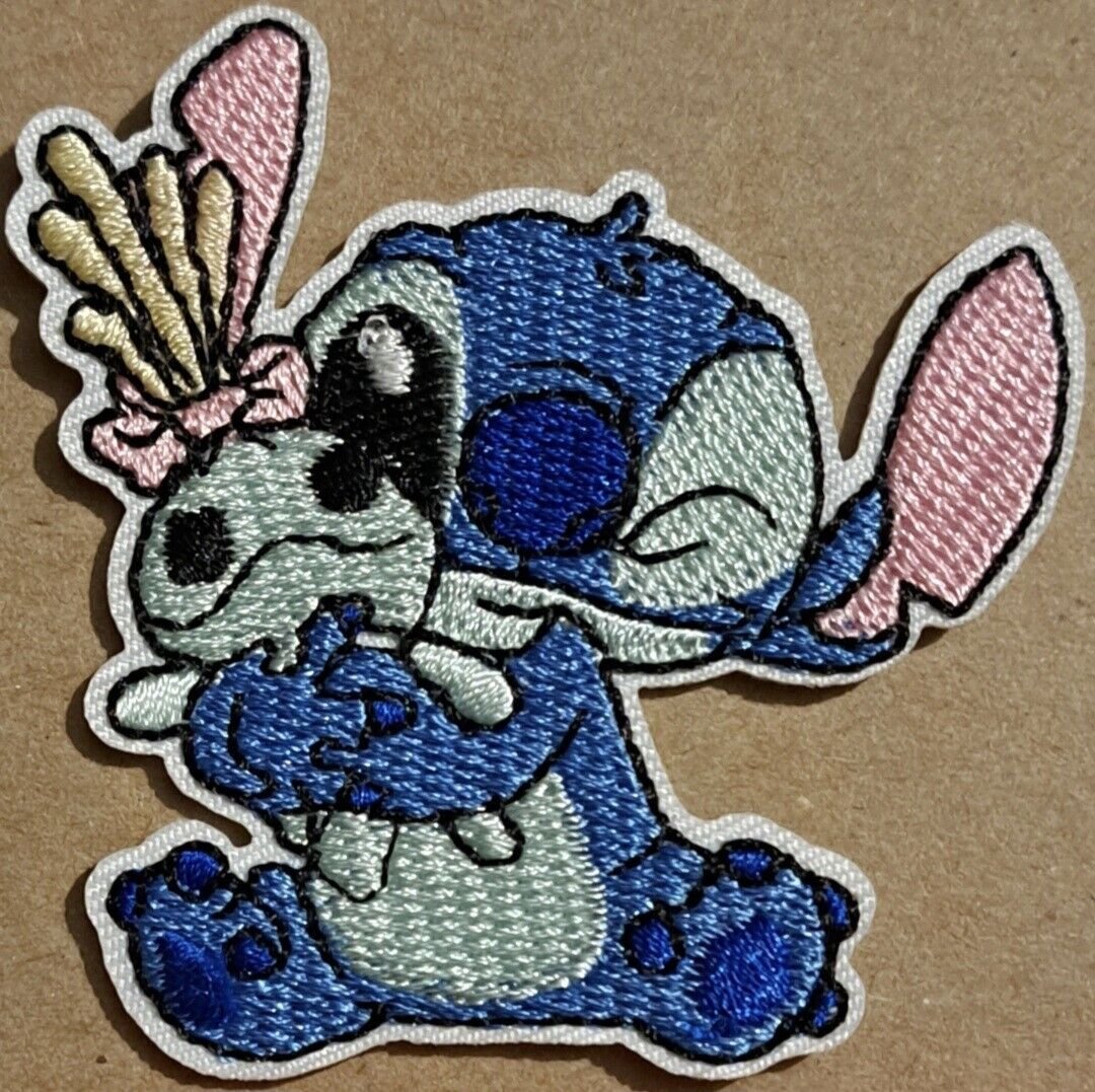 Disney Stitch embroidered Iron on patch