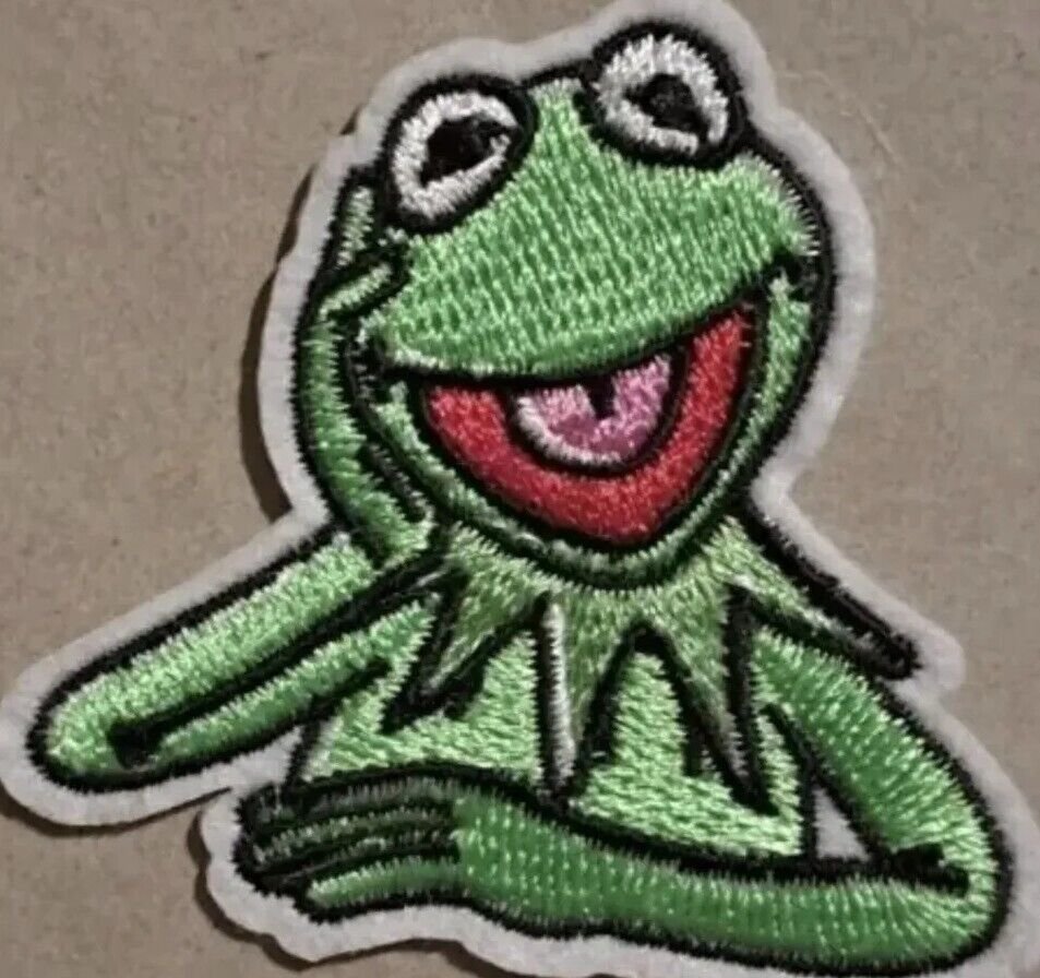 Kermit the Frog embroidered Iron patch
