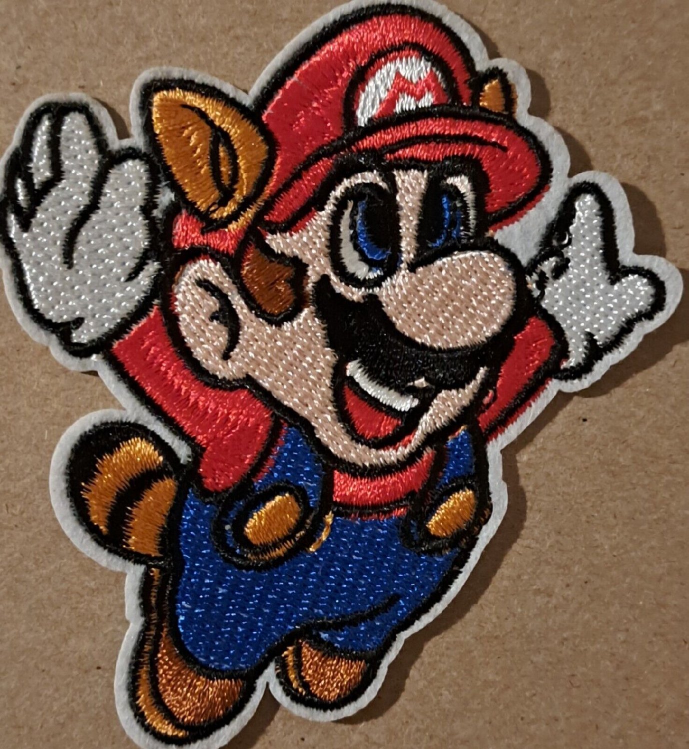 Super Mario Bros. Mario embroidered Iron on patch