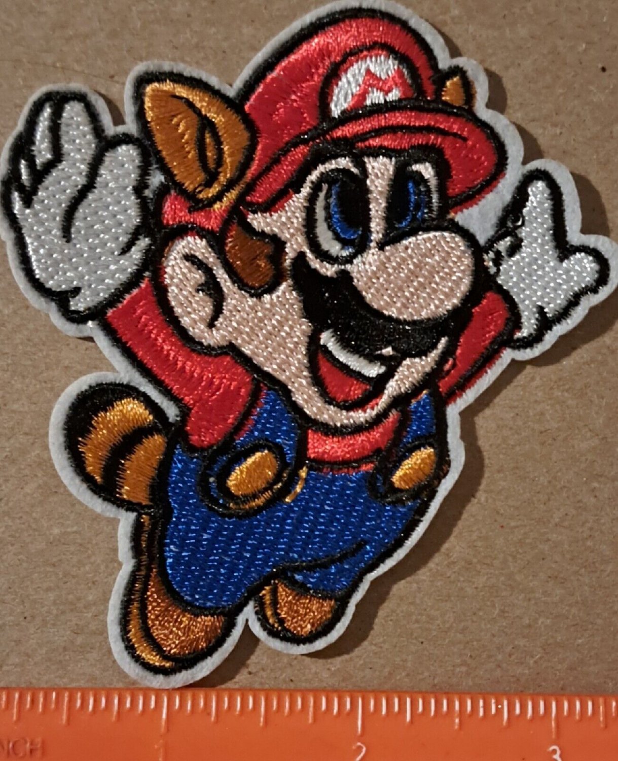 Super Mario Bros. Mario embroidered Iron on patch