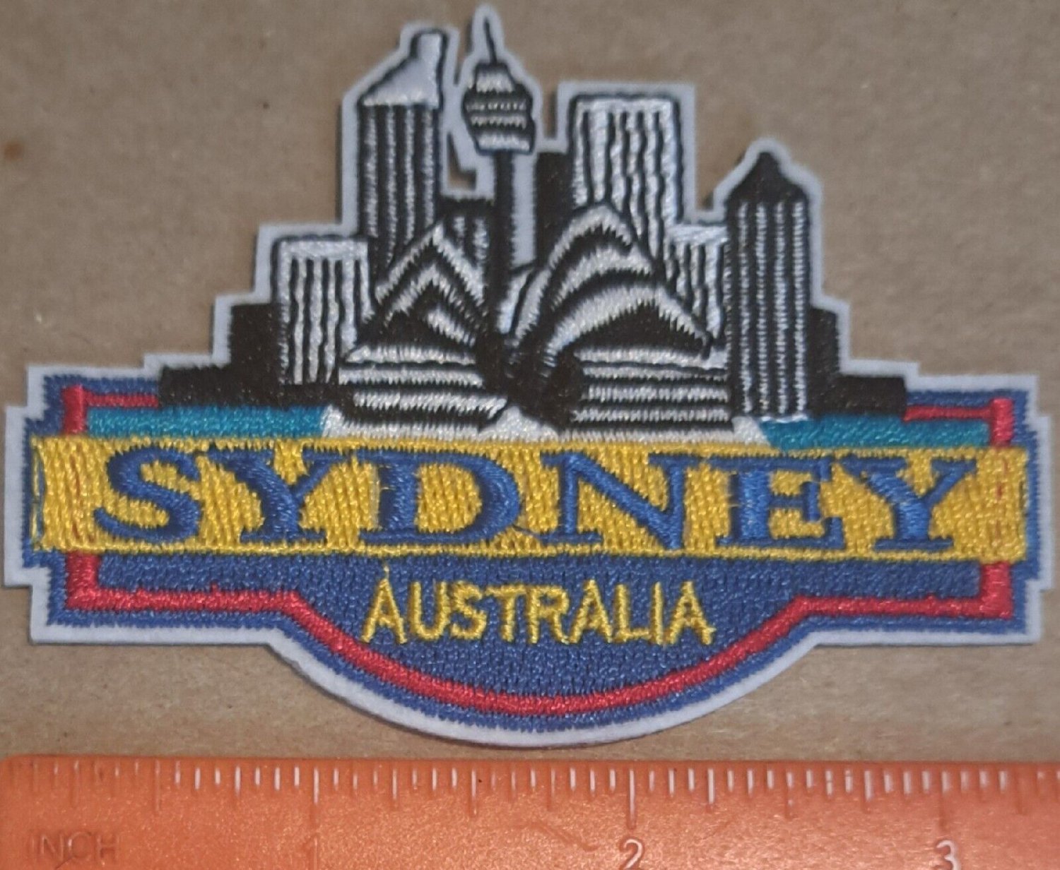 Sydney Australia embroidered Iron on patch