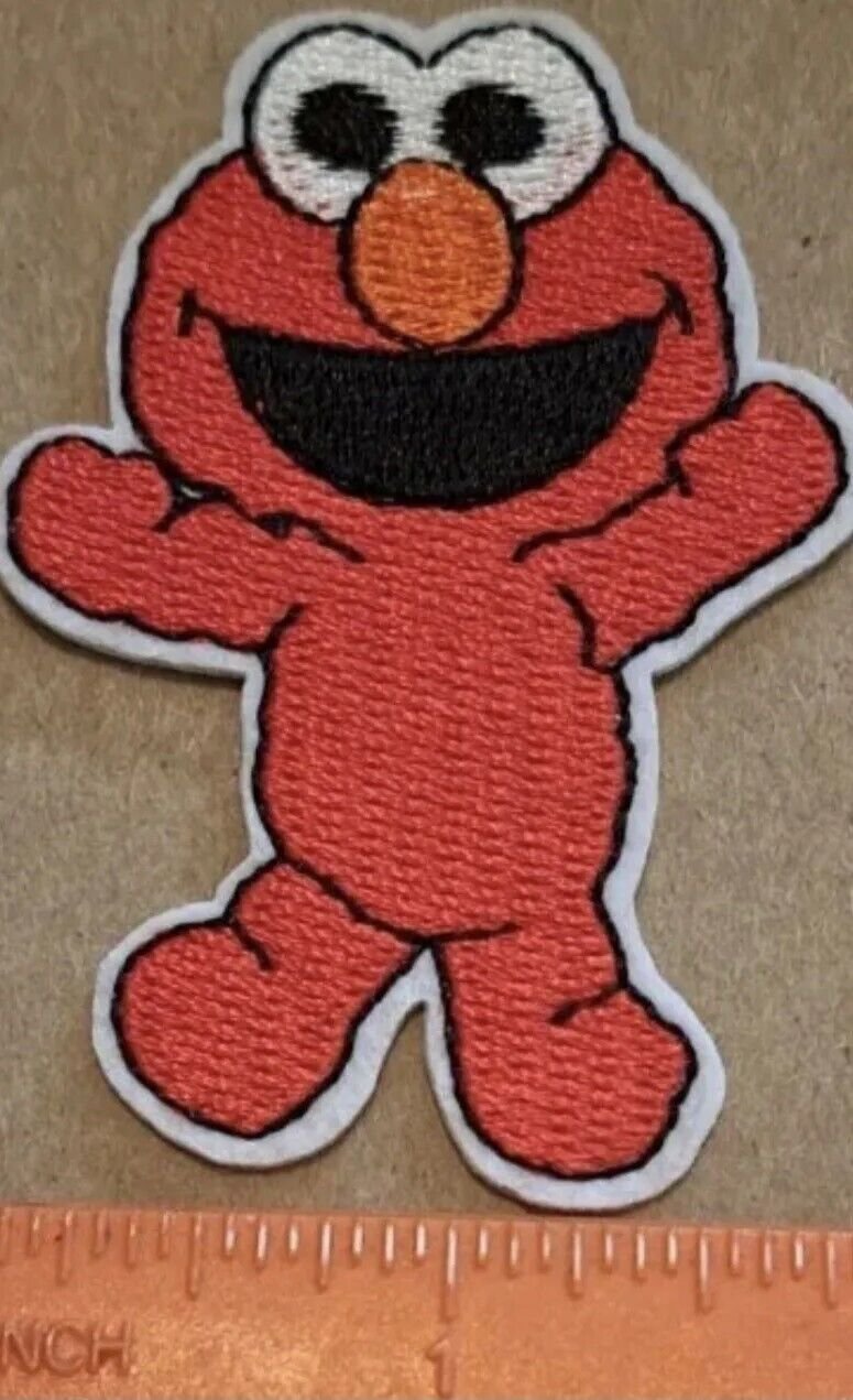Sesame Street Elmo embroidered Iron on patch