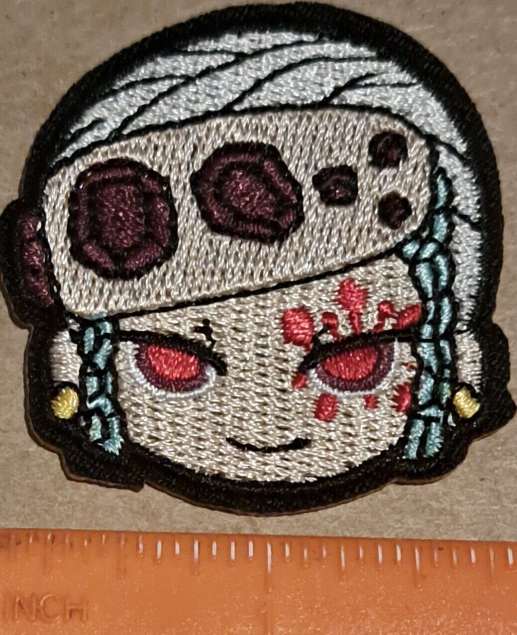 Demon Slayer Tengen Azui embroidered Iron on patch