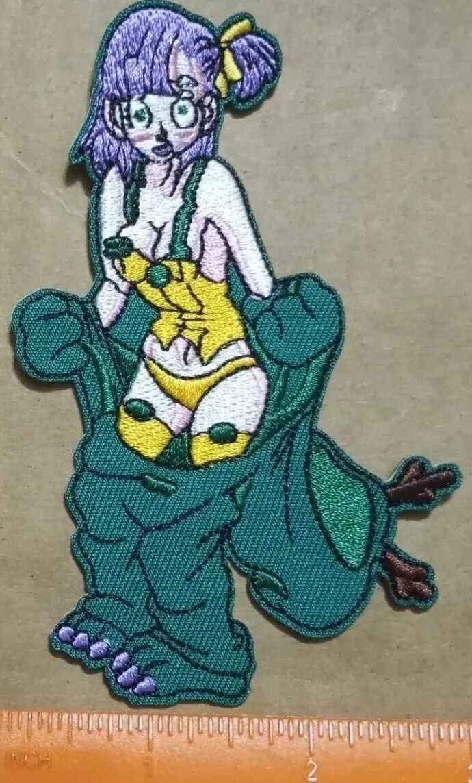 Dragon Ball Z Bulma embroidered Iron on patch
