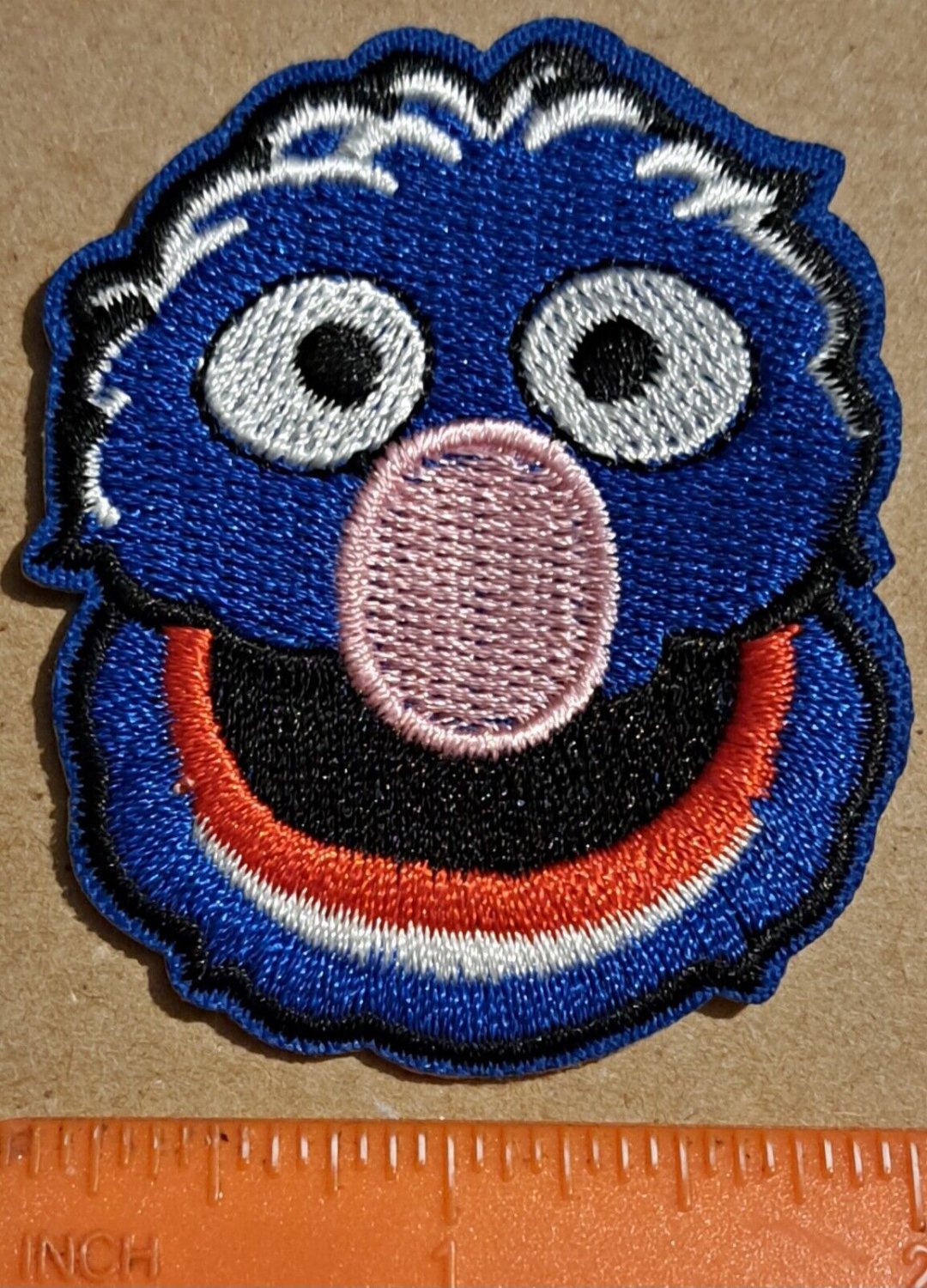 Sesame Street Grover embroidered Iron on patch