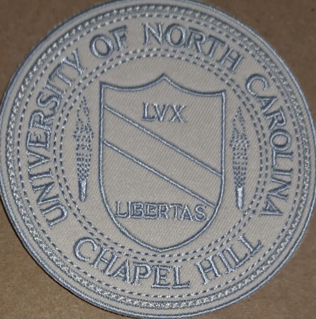 Seal of University of North Carolina at Chapel Hill embroidered Iron on ...