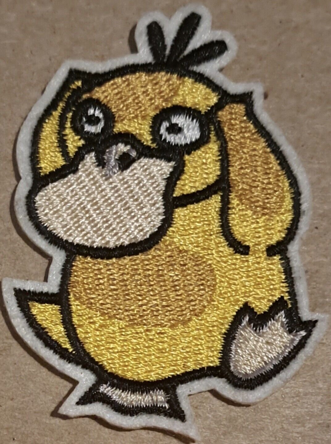 Pokemon Psyduck embroidered Iron on patch