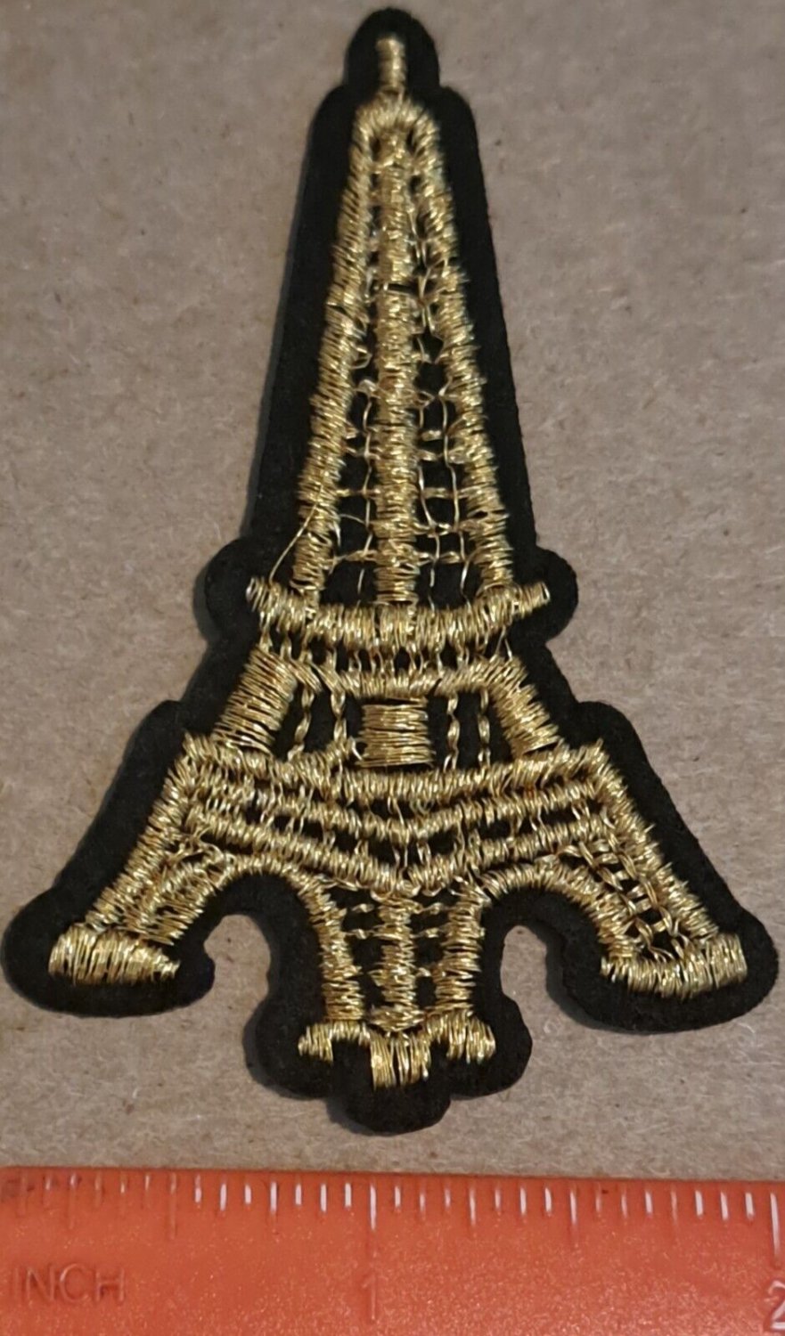Eiffel Tower embroidered Iron on patch