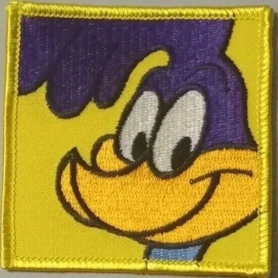 Looney Tunes Road Runner 1990s embroidered Iron on patch