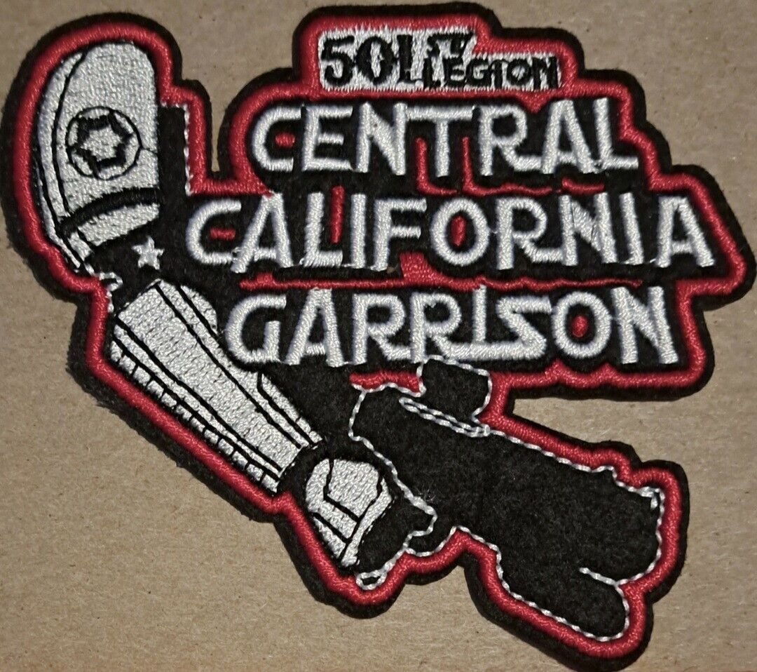 Star Wars 501st Legion Central California Garrison embroidered Iron on ...