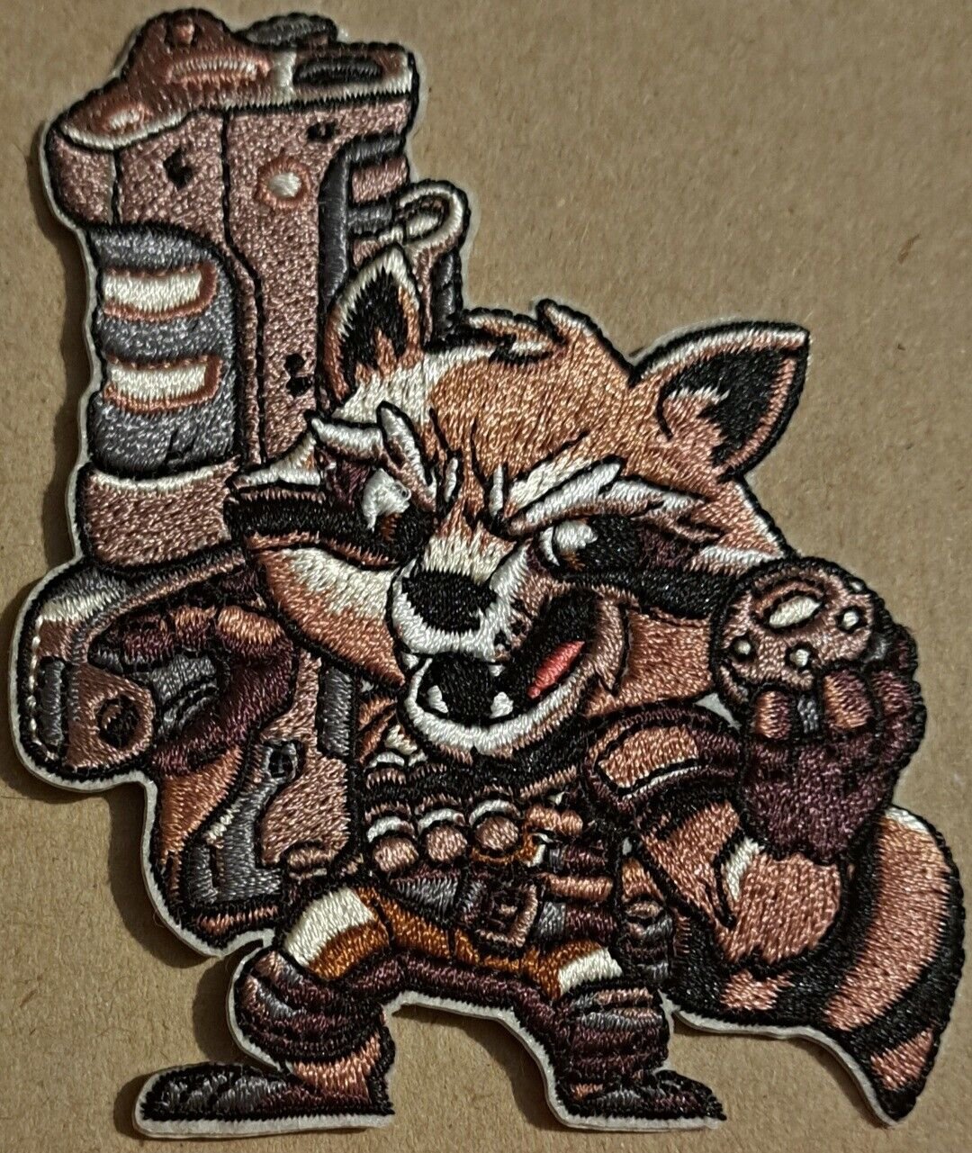 Marvel Guardians of the Galaxy Rocket Raccoon embroidered Iron on patch