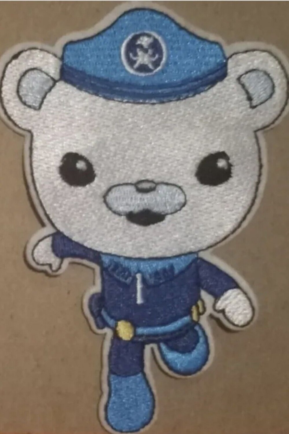 Octonauts Captain Barnacles embroidered Iron on patch