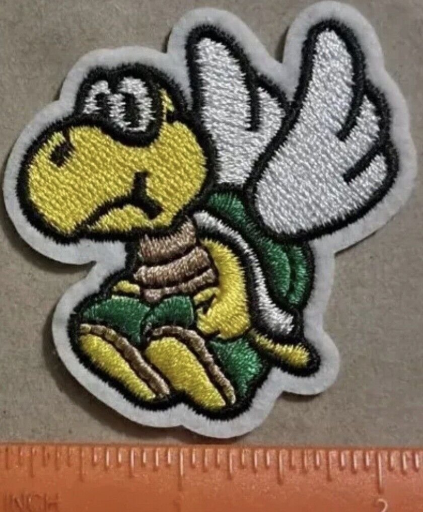 Koopa Paratroopa embroidered Iron on patch
