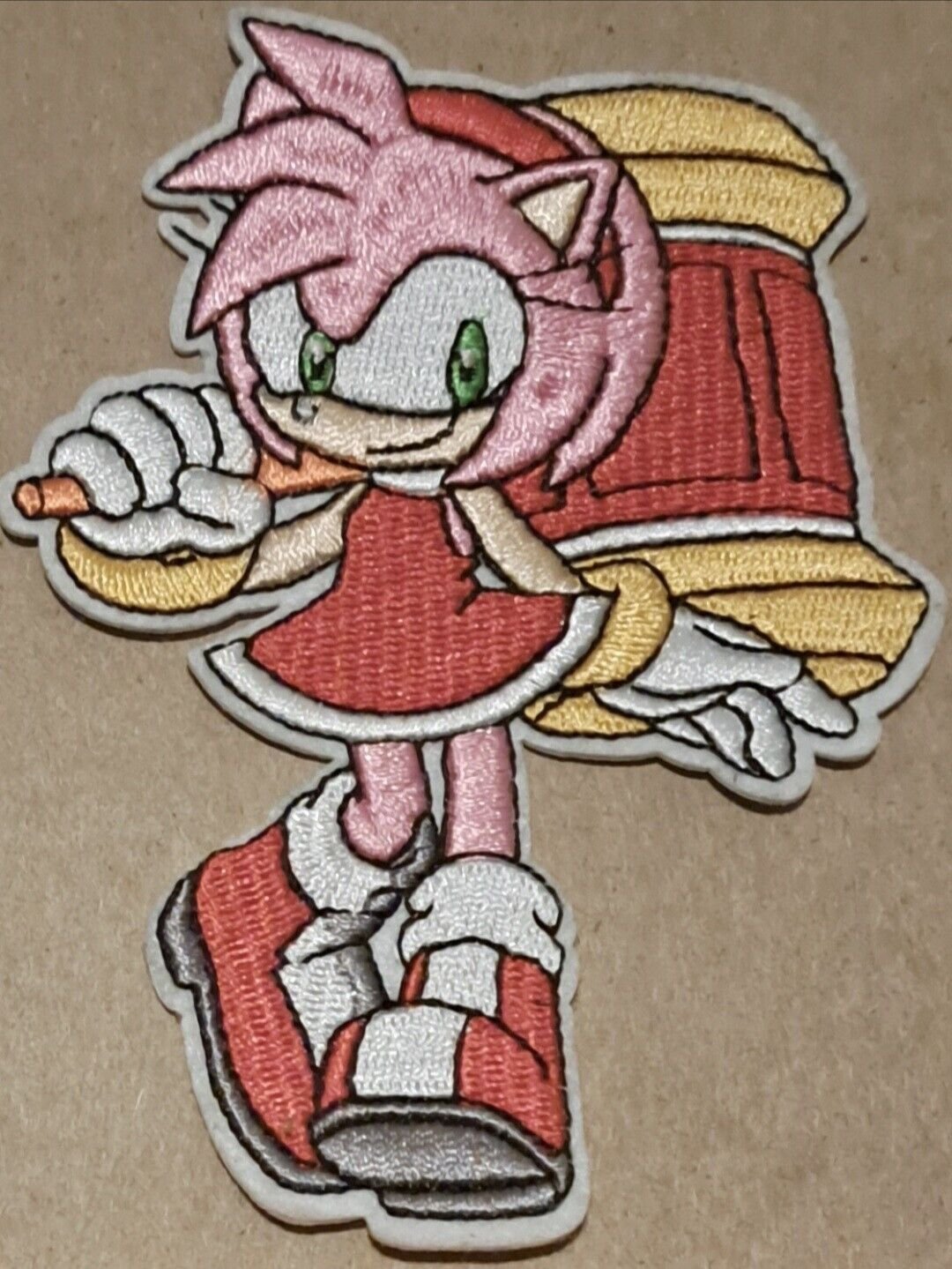 Sonic the Hedgehog Amy Rose embroidered Iron on patch