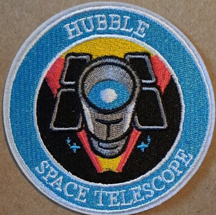 Hubble Space Telescope embroidered Iron on patch