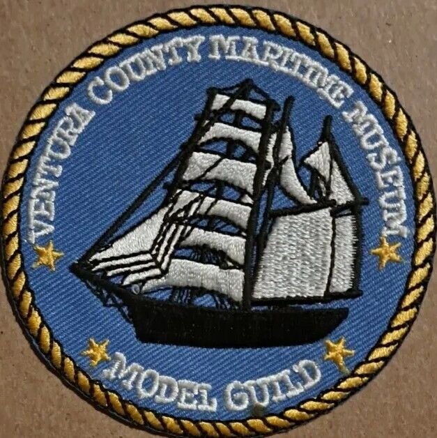 Model Guild - Ventura County Maritime Museum - embroidered Iron on patch