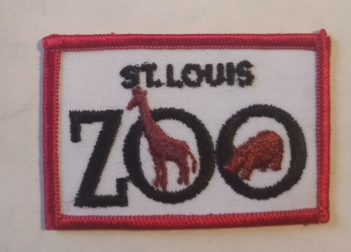 St. Louis Zoo embroidered Iron on patch