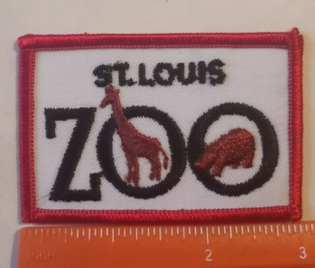 St. Louis Zoo embroidered Iron on patch