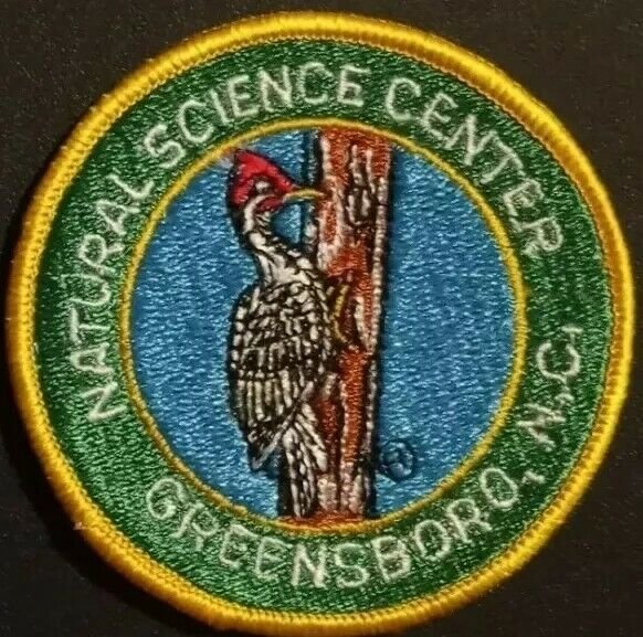 Natural Science Center embroidered Iron on patch