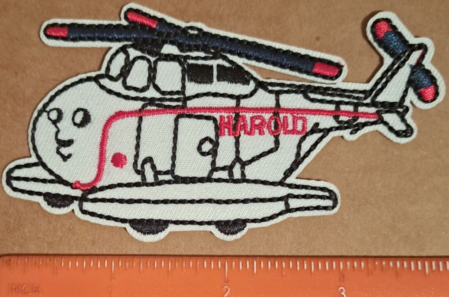 Thomas & Friends Harold the Helicopter embroidered Iron on patch