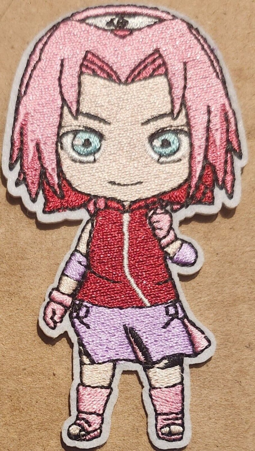 Naruto Sakura Haruno embroidered Iron on patch