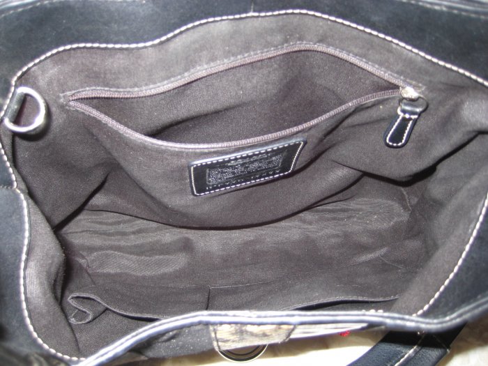 Coach Hampton Python Striped Large Hobo Bag **AUTHENTIC**