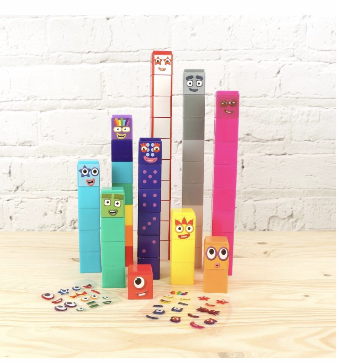 Numberblocks 1-10 full set official CBeebies Numberblocks Free Shipping