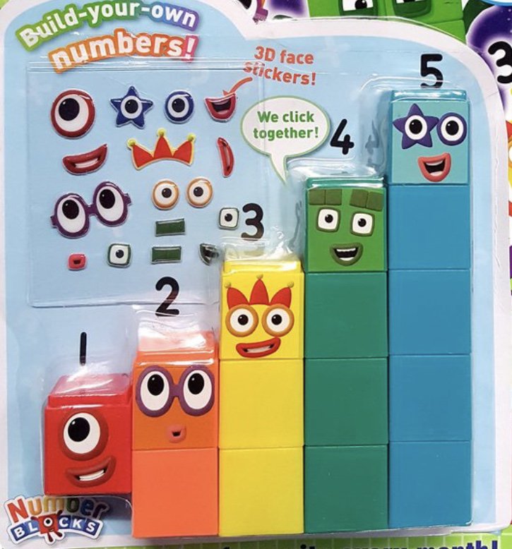 Numberblocks 1-10 full set official CBeebies Numberblocks Free Shipping