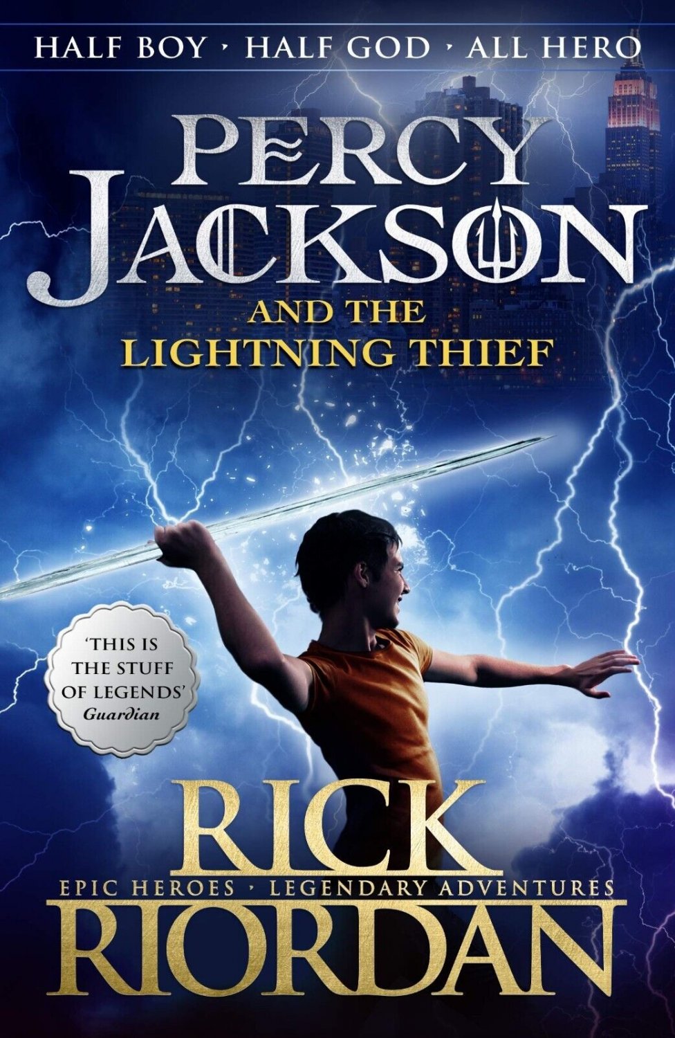 Percy Jackson and the Lightning Thief (Book 1) Paperback - Worldwide ...