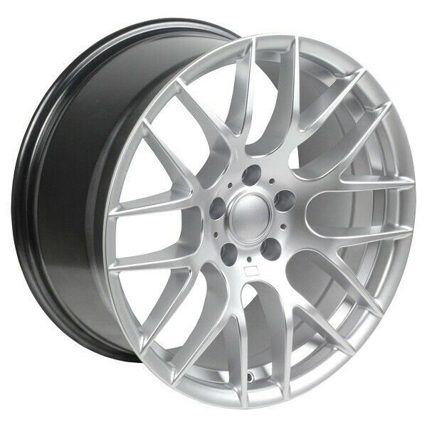 18" SILVER GTS CSL STYLE WHEELS RIMS FITS BMW 325CI 330CI 325XI 328XI 335XI