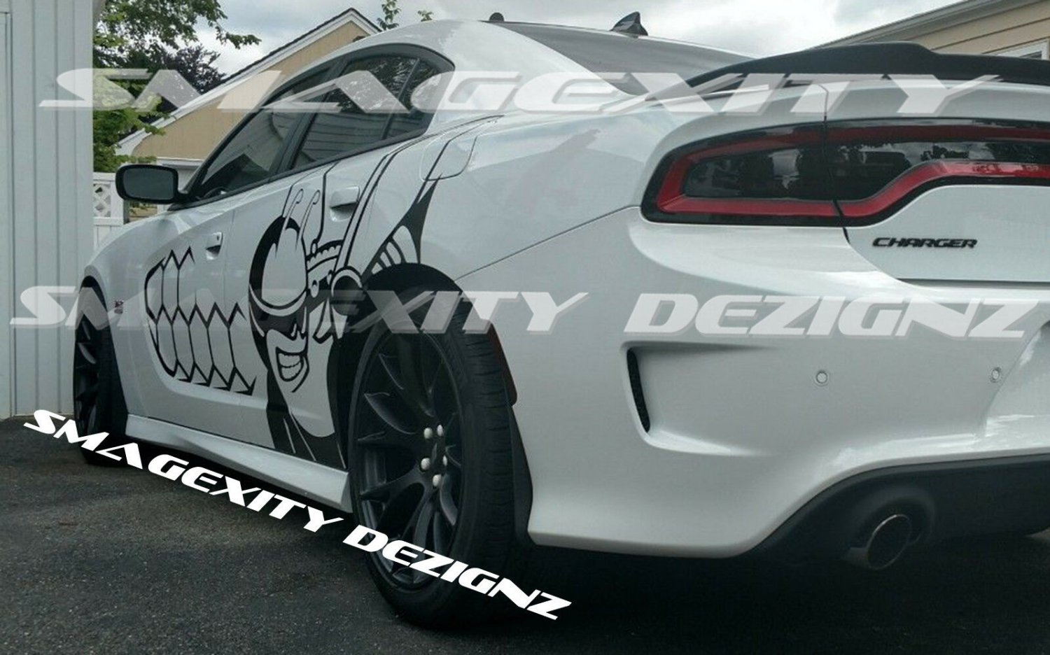 REFLECTIVE SRT CAST VINYL DECAL KIT GRAPHICS CHARGER MOPAR SCAT PACK ...