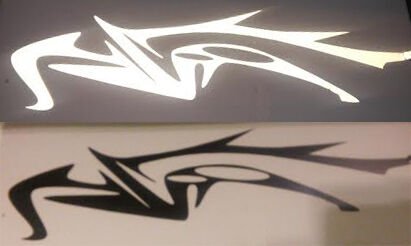2014 2018 CORVETTE C7 STINGRAY GRAPHIC SPLIT REFLECTIVE DECAL VINYL ...