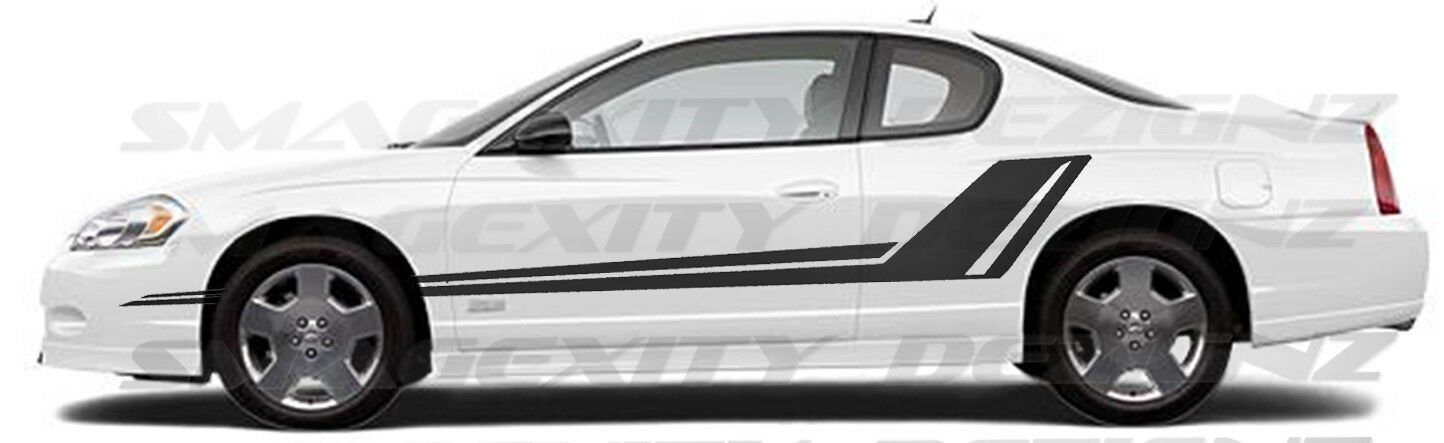 Tribal CAST VINYL DECAL KIT GRAPHICS CUSTOM Vinyl 2006-07 Stripe MONTE ...