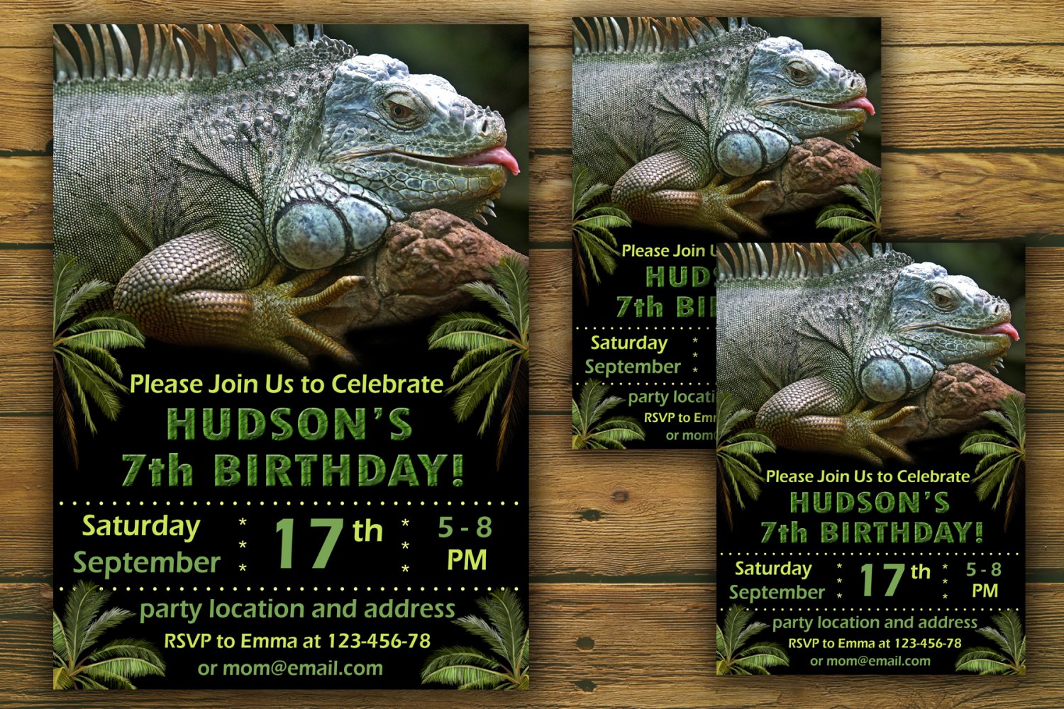 Chameleon birthday invitation,Chameleon birthday invite,Chameleon ...
