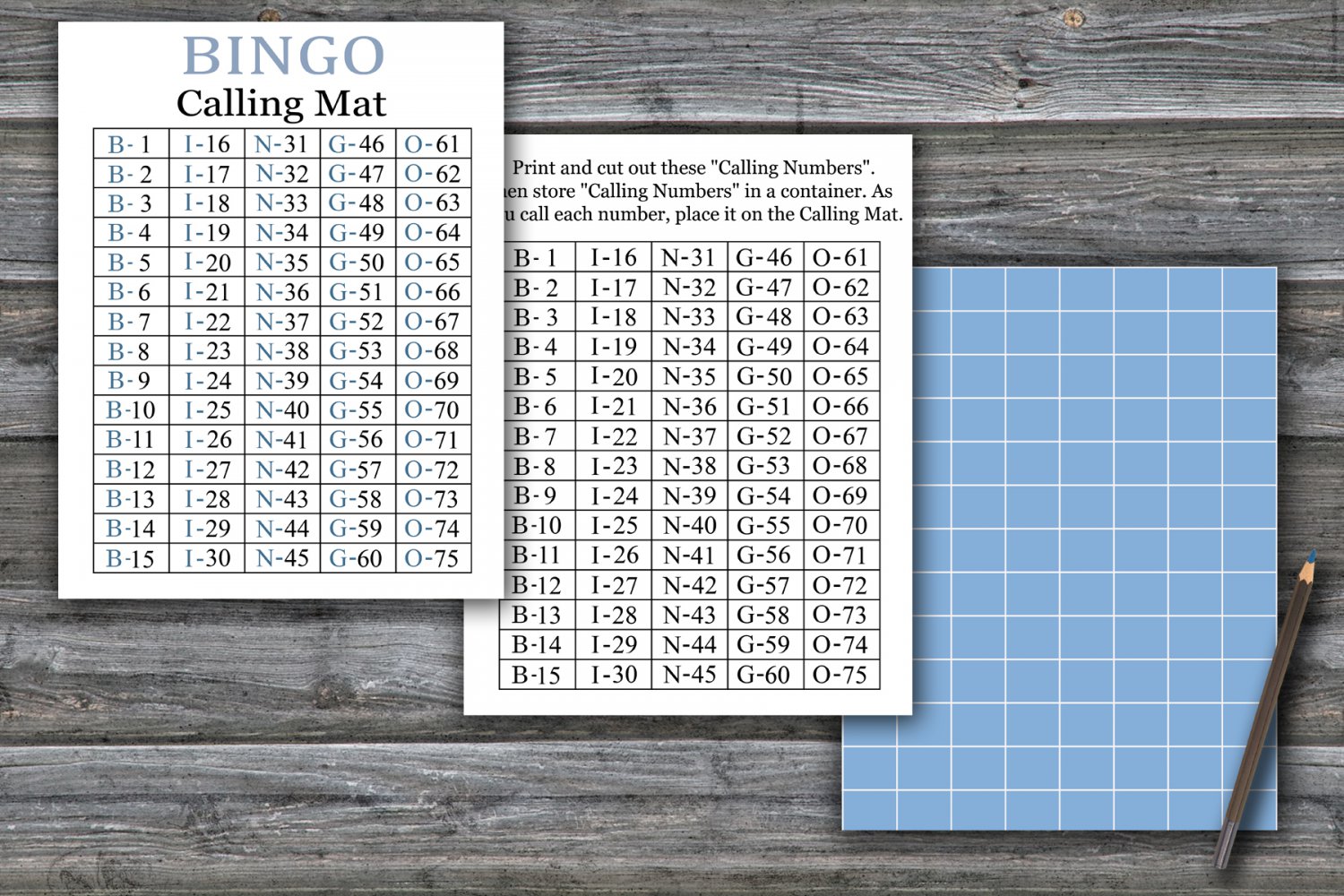 Christmas bingo game,Santa polar bear bingo,Christmas Party bingo ...