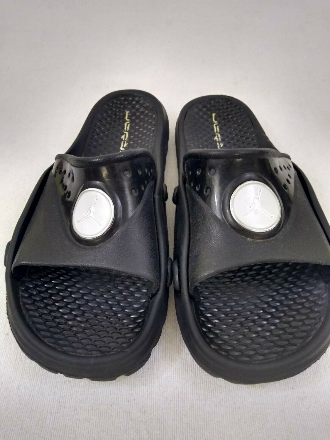 Air Jordan Jumpman Black Flip-flop/Sandals Mens Size 9