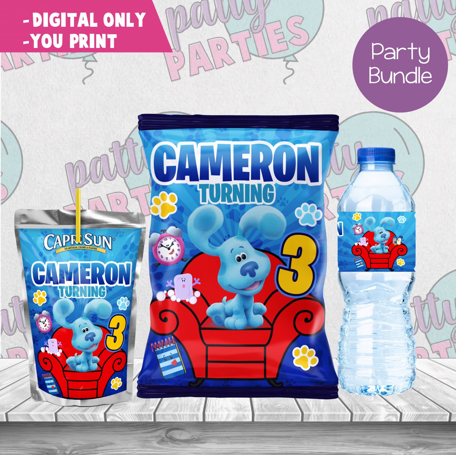 BLUE'S CLUES PARTY BUNDLE