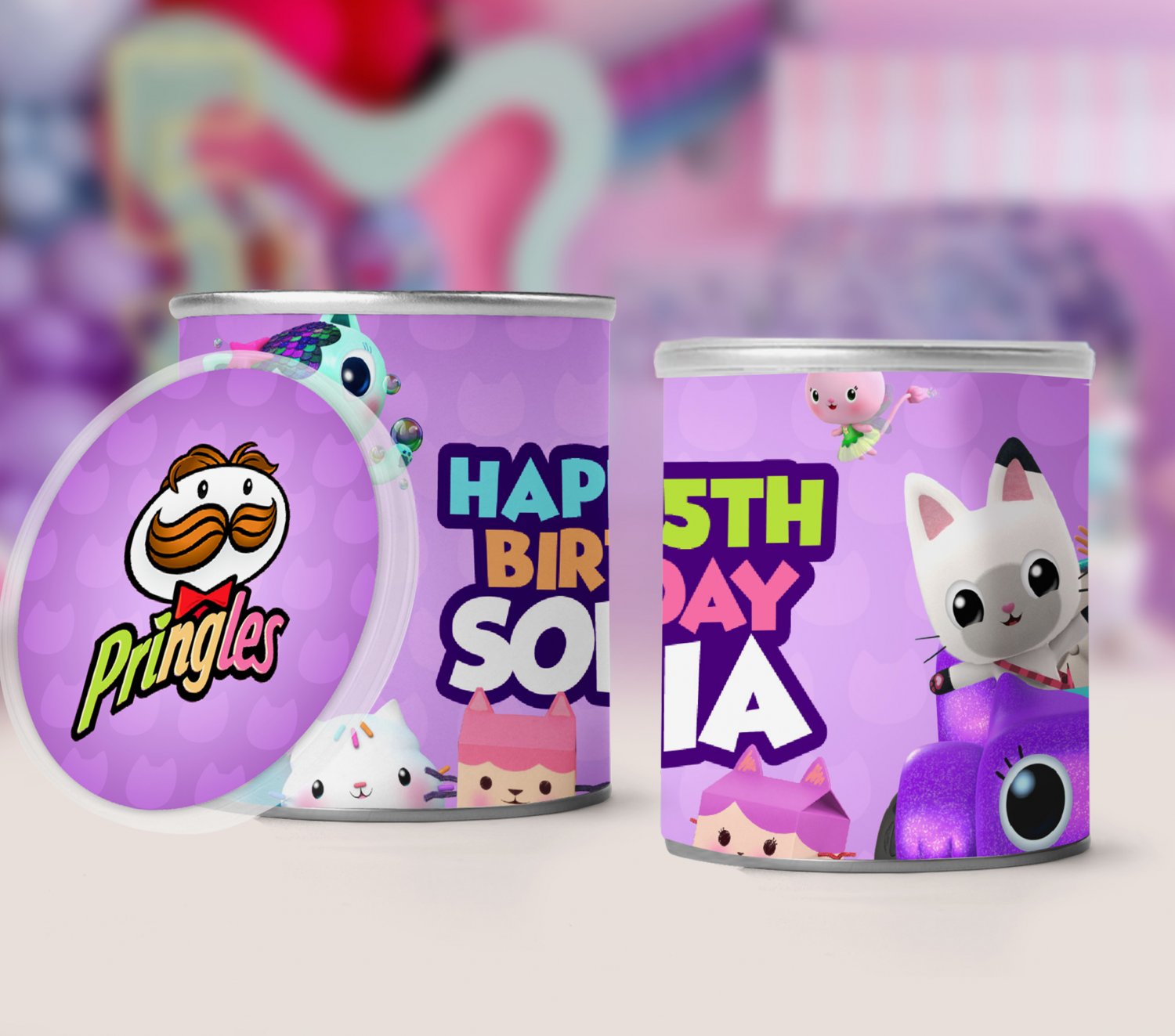 GABBY'S DOLLHOUSE PRINGLES WRAPPER