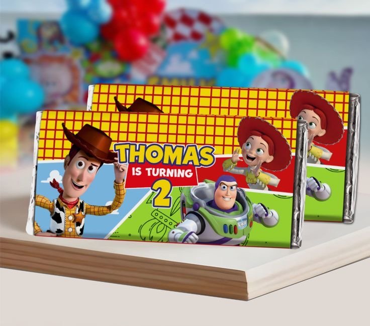 TOY STORY CANDY BAR WRAPPER