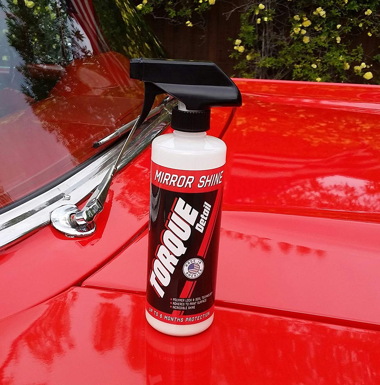 Torque Detail Mirror Shine Super Gloss Wax Sealant Hybrid Spray Fast 8oz