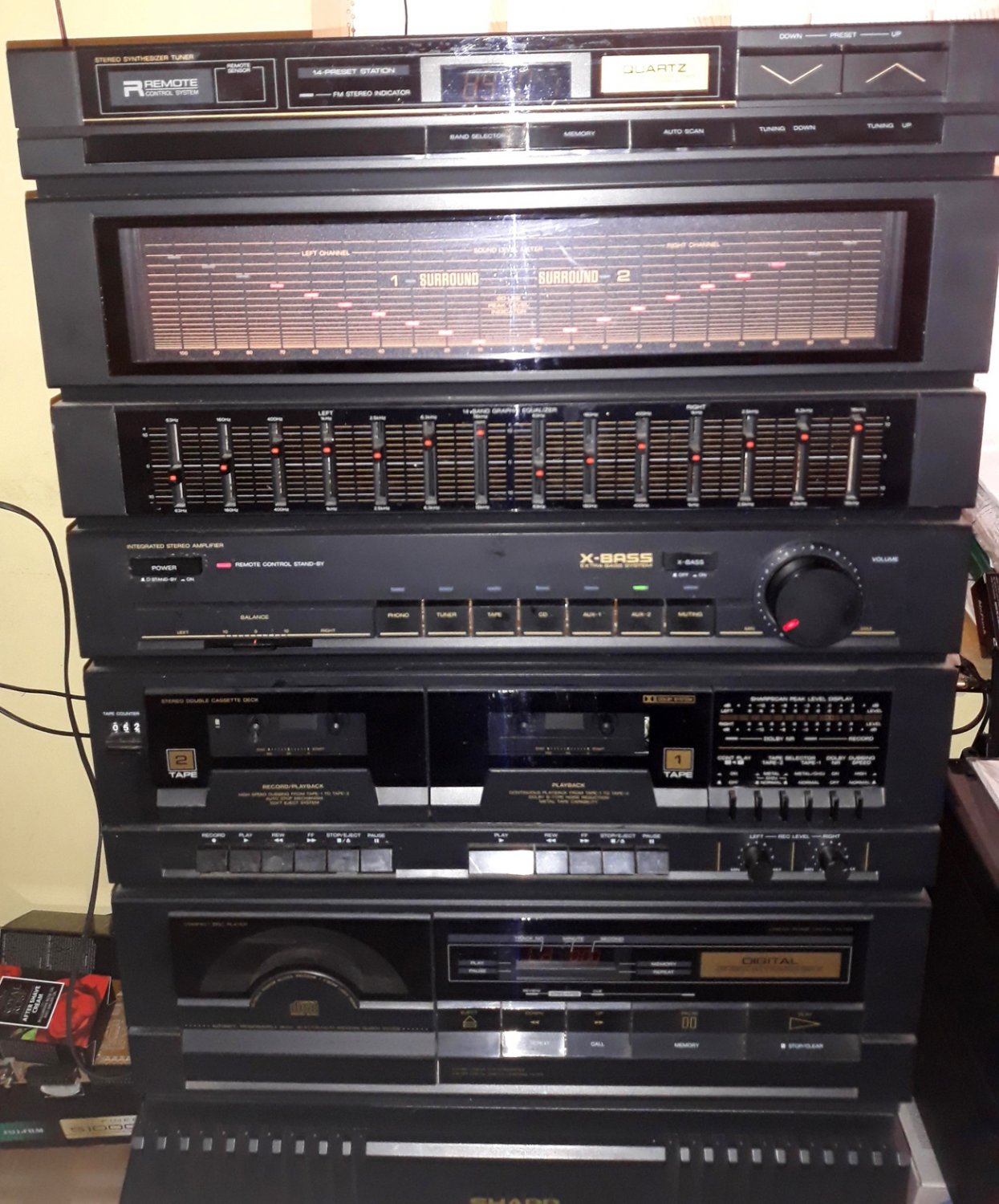 Sharp 7700 Portable Stereo System Music Center