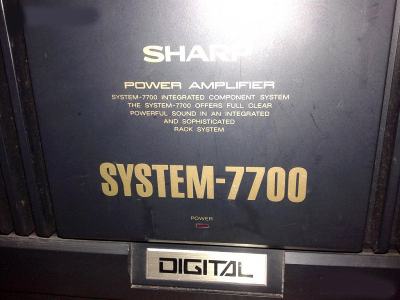 Sharp 7700 Portable Stereo System Music Center