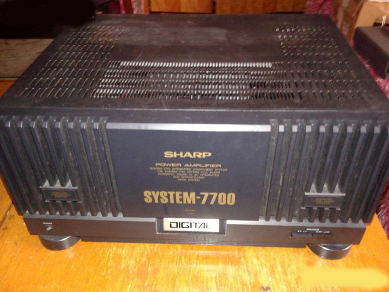 Sharp 7700 Portable Stereo System Music Center