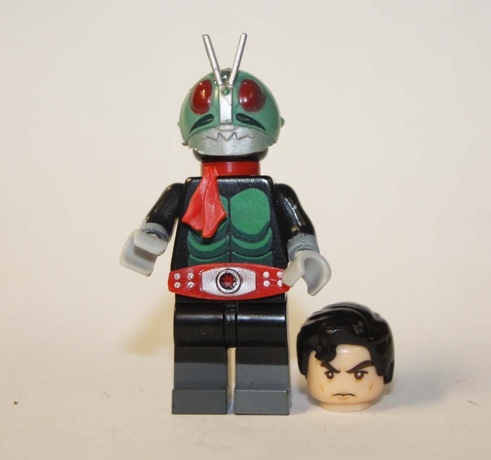 Kamen Rider Masked Rider Anime Japanese Cartoon Custom Minifigure ...
