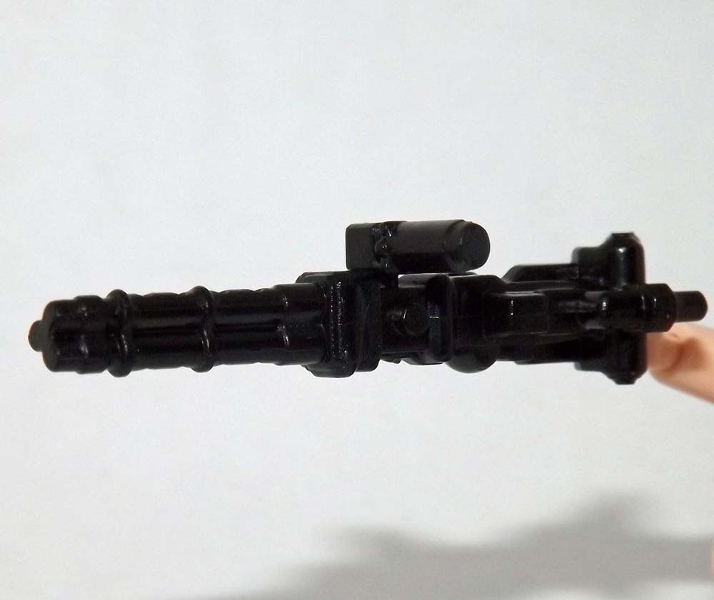 Hand Canon Gatling Gun Weapon for Custom Minifigure Bricks Semut Toys