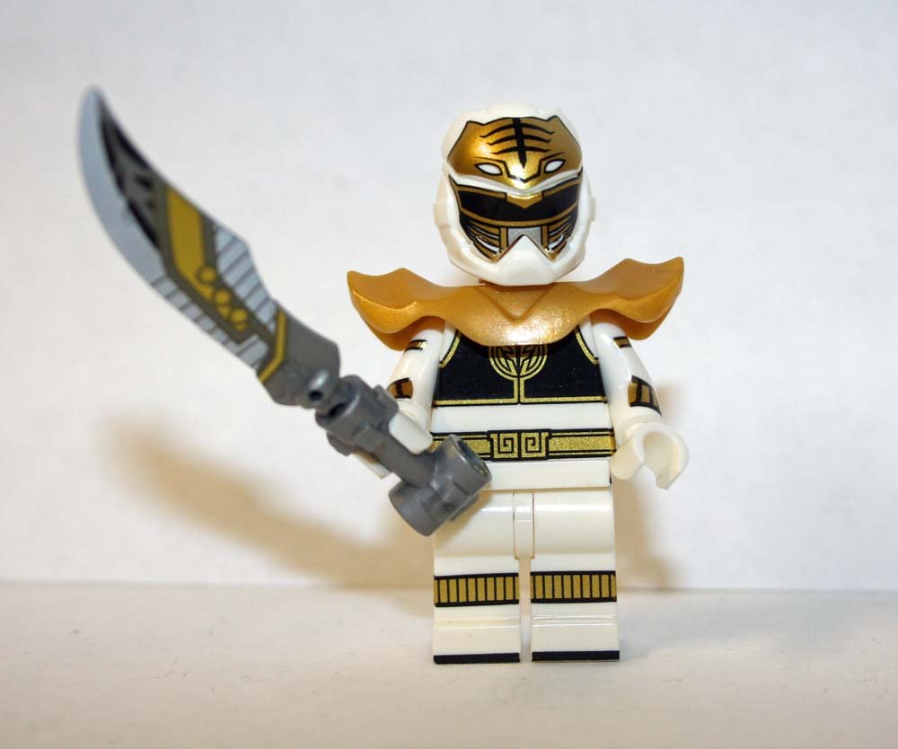 White Power Rangers Movie Custom Minifigure Bricks Semut Toys