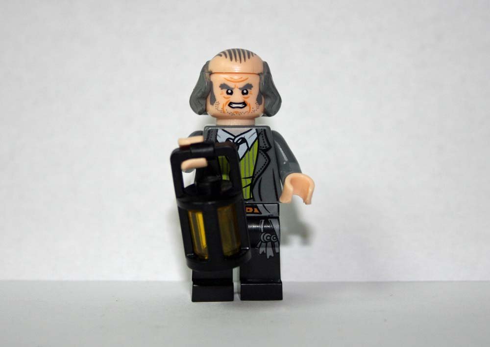 Argus Filch (Harry Potter) Custom Minifigure Bricks Semut Toys