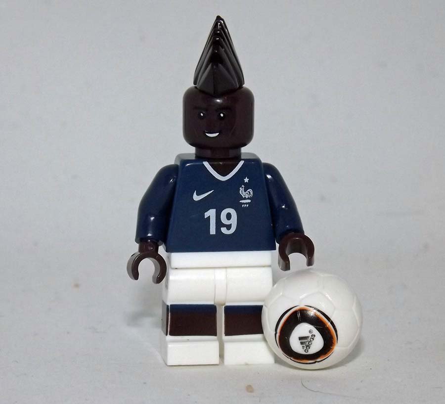 Pogba Soccer Player Custom Minifigure Bricks Semut Toys