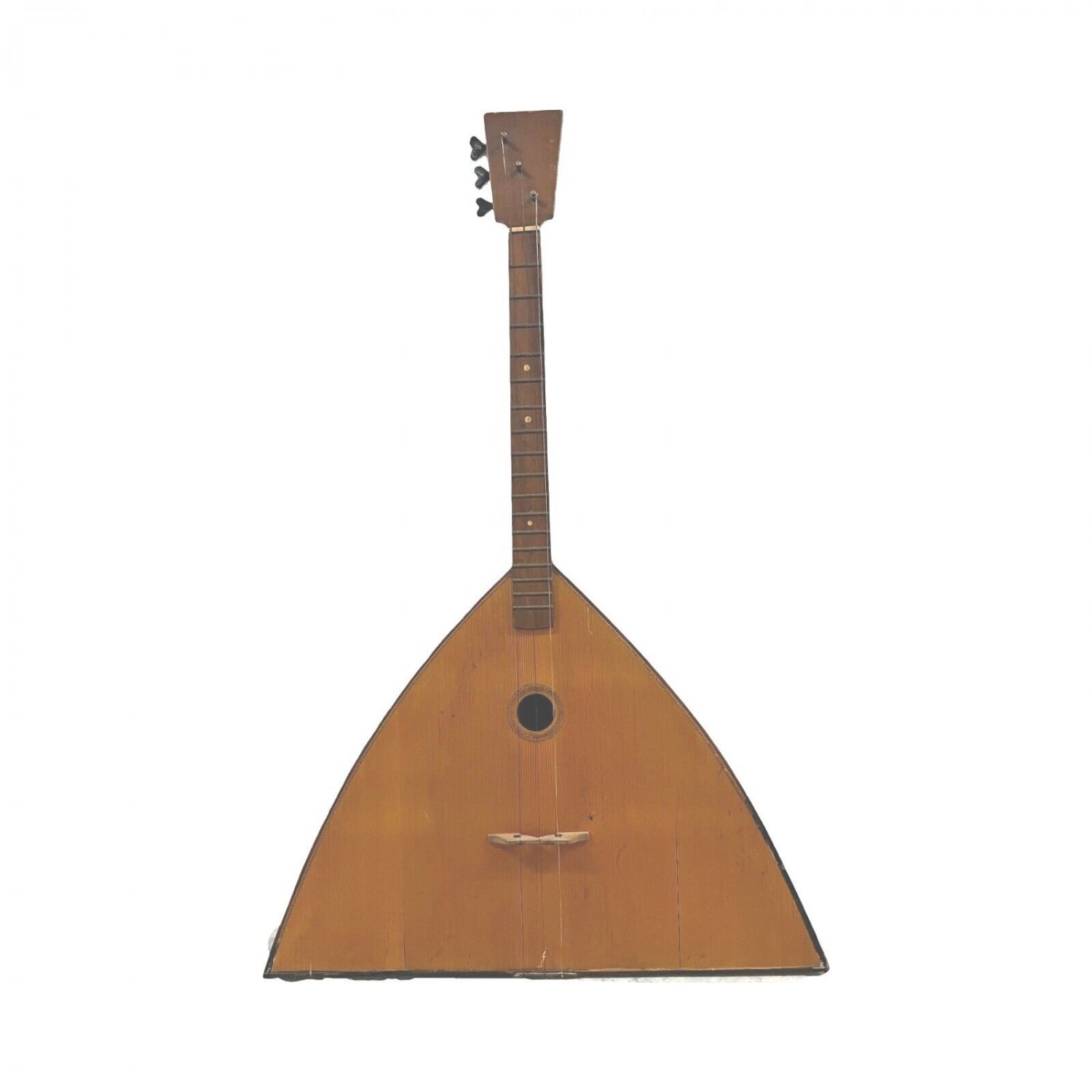 Antique 19th Century 3-String Russian Bass Balalaika String Musical ...